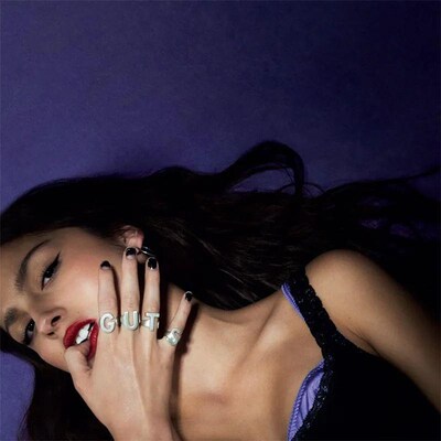 Letter G U T S Rings for Set Inspired Album Olivia Rodrigo