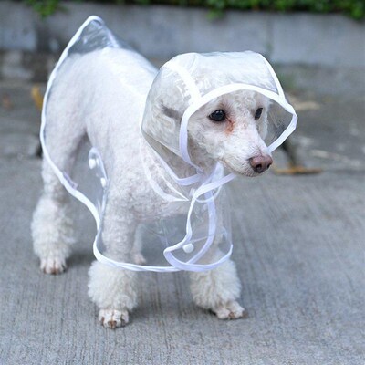 Pet Dog Clothes for Small Dogs Raincoat Pet Clothes Waterpro