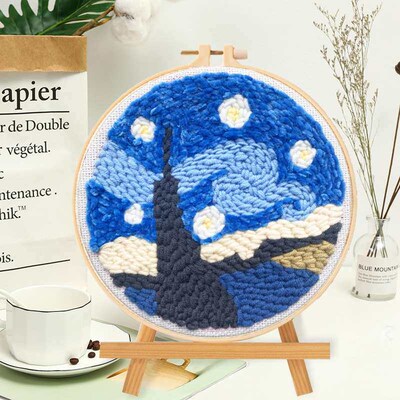 Poke Embroidery diy Material Paage Poke Poke Xiu Dun Embroid