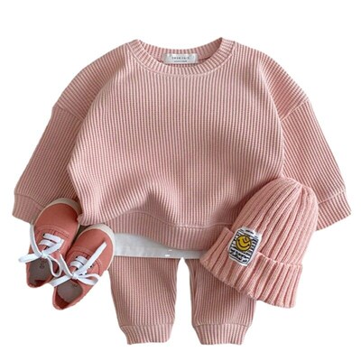 Baby Clothes For Boys And Girls Baby Korean-style Suit Knitt