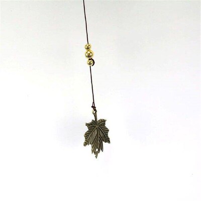 2Pcs Peacock Bell Wind Chime Decor Hanging Ornament Copper