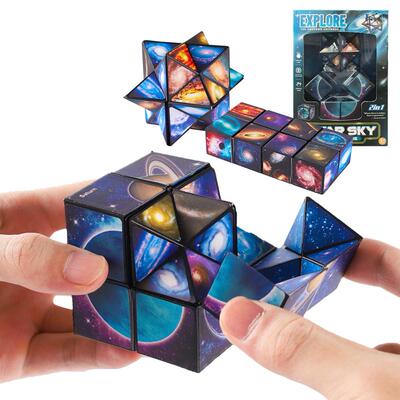 Magnetic Cube Toys Antistress Infinite Relax For Adults Cube