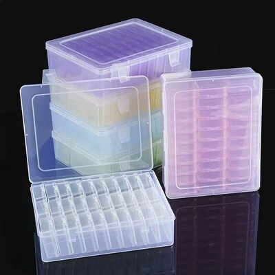30Pcs Bead Organizer Box Small Clear Plastic Storage Contain