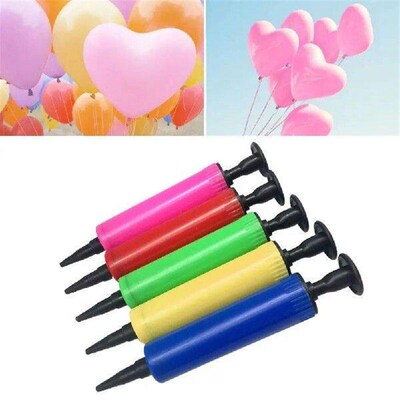 Manual Inflating Pump Portable Balloons Inflator Latex