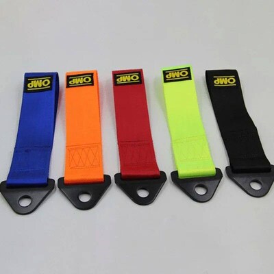 Heavy-Duty Nylon Tow Strap: Universal Car Racing Tow Ropes f