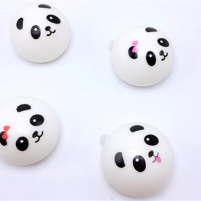 7CM Squishy Panda Bun Sss Reliever Ball Slow Rising Decompre
