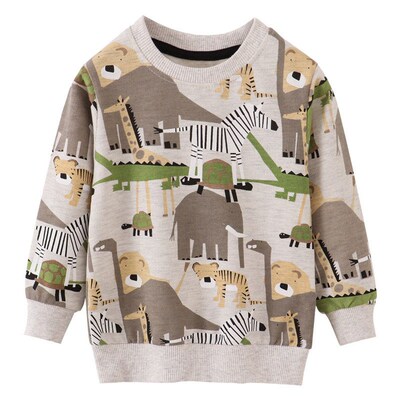 Jumping Meters New Arrival Boys Girls Sweatshirts Cotton Bab