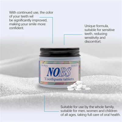 oralhoe Oral Care Toothpaste Tablets - Freshening and Enamel