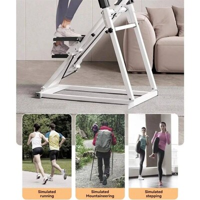 Stair Climbing Machine with Adjustable Handrails, in-situ In