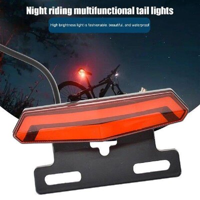E-Bike Front Brake Rear Light Set 24V-48V Bike Rack Lamp