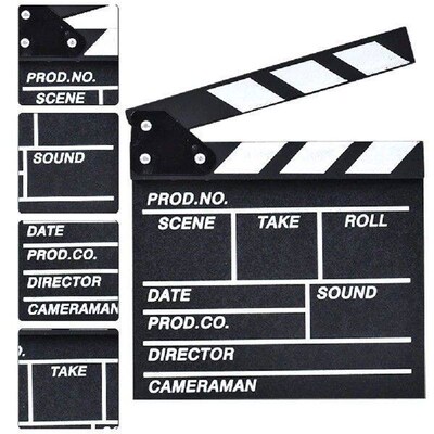 Wall Stickers for Sockets Board Directors Clapboard Wooden
