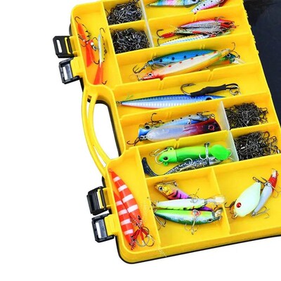 Goture Fishing Tackle Box Large Capacity Waterproof Accessor