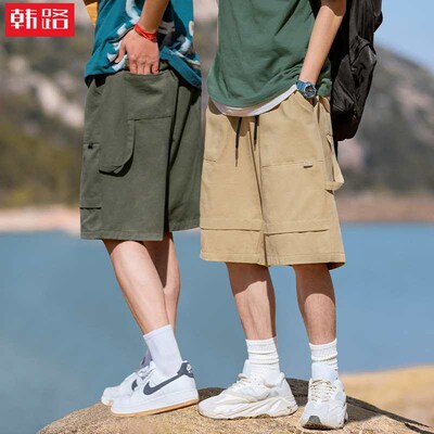 Han Roa Mens Frock orts Mens Summer New Style Layere Strap