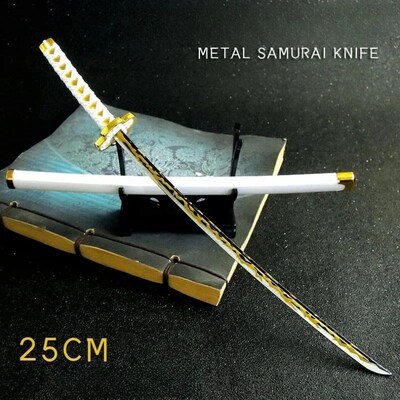 25cm Demon Slayer Swords Mini Tanjirou Zenitsu Katana Swords
