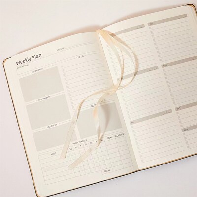 A5 Agenda Coil Notepad Diary Weekly Planner A5 Notebook Inde