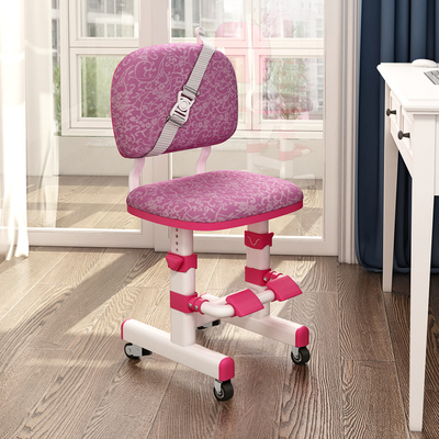 小学生升降学习写字椅靠背坐姿矫正书桌椅凳儿童小学生可调节座椅