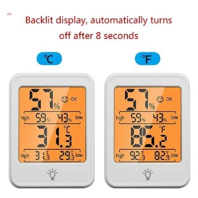 Thermometer Hygrometer Temperature Humidity Meter Gauge Air