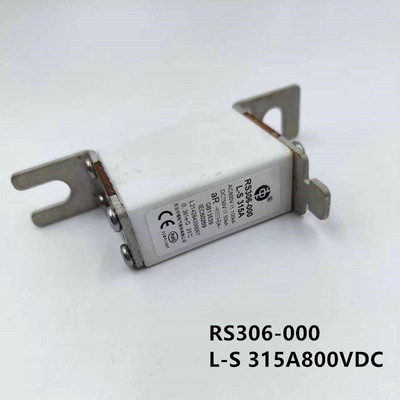 中熔RS30-000-L-315 0V -S 熔断器新能源电动汽车保险丝熔芯