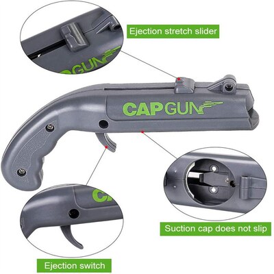 Cap Gun Beer Bottle Opener Flying Cap Launcher Shooter Party
