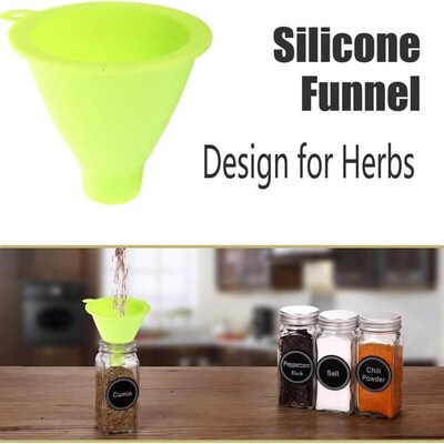 Spice Rack Organizer Glass Spice Jars Seasoning Bottles