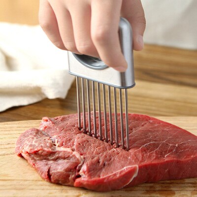 Creative Onion Fork Slicer Stainless Steel Loose Meat Needle