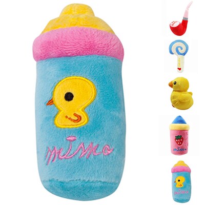 Legendog Mini Cartoon Plush Pet Toys Bite Resistant Funny Ca