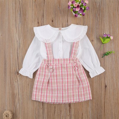 FOCUSNORM Autumn Princess Kids Baby Girls Clothes Sets 2pcs