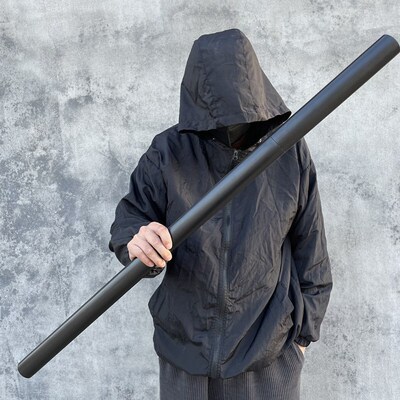 With Sheath Iaido Samurai Wood Knife Bamboo Knife Pulling