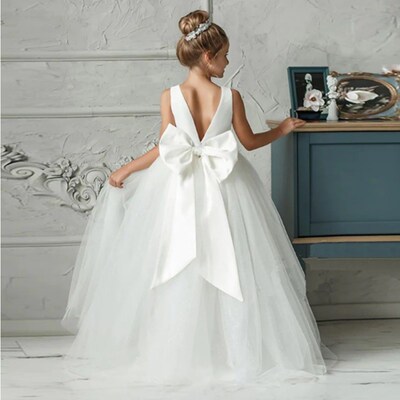 Girls Christmas Dress For Kids Wedding Evening Party Bridesm