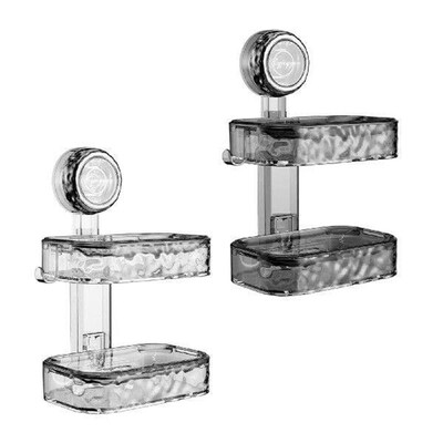 Soap Bar Holder Heavy Duty Waterproof Rustproof 2 Tier