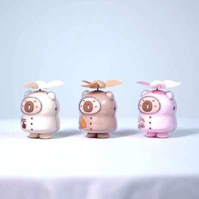 ature Rechargeable Handheld Fan: Boasts an Extended - Life B