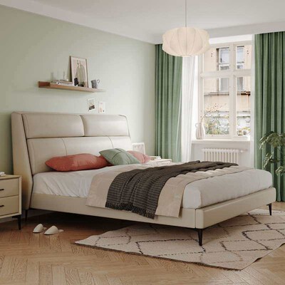 Nordic Tenology Cloth Bed Double Bed 1.8 m 1.5 m Small Apart