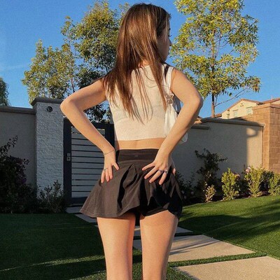 Preppy Style Pleated Women Skirts High Waist Female Clothes
