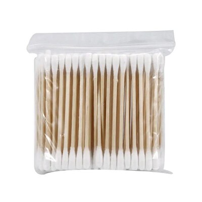 100pcs/ Pack Double Head Cotton Swab Baby Women Makeup Cotto