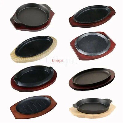 Korean cast iron barbecue pot fried striped steak BBQ
