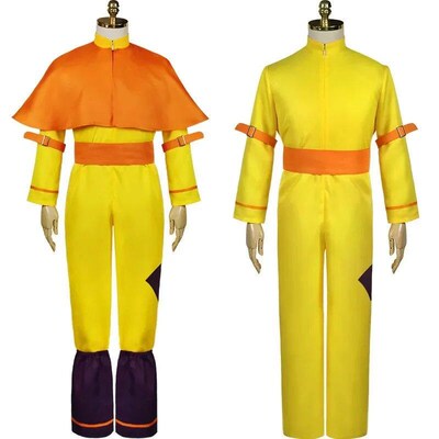 Woman Man Clothes Halloween Costume New The Last Airbender