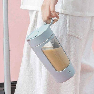Protein Powder Mixer Shaker Cup Electric Portable Bottle