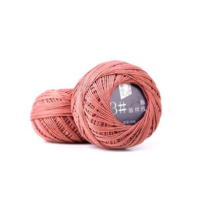No3 Lace Thread Crochet Yarn Fine Cotton Thread Mercerized C
