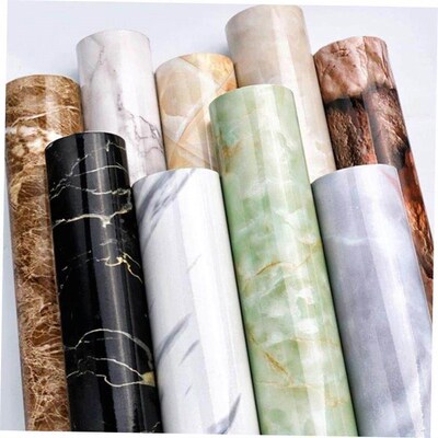 wallpaper self-adhesive marble sticker countertop