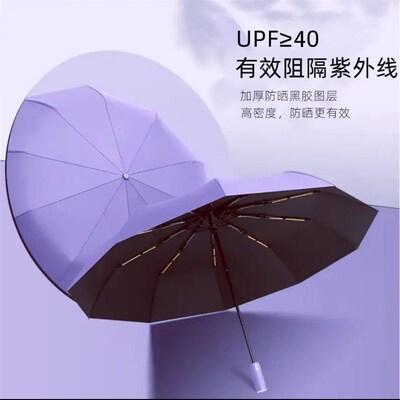 24 Bone Fully Automatic Umbrella 12k Double Keel Vinyl Plus