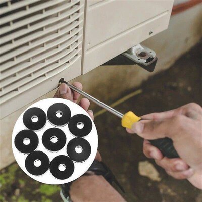 8 Pcs Binders Rubber Isolation Pad Grommets Household