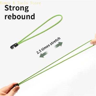 H4GE 20Pieces Practical Rubber Tensioner Straps 10Cm High