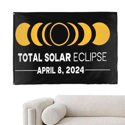 2024 Total Solar Garden Flag 3x5ft Outdoor Flags Yard Sign