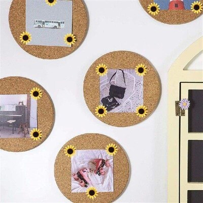 40 Pcs Sunflower Push Pins Flower Tacks Decorative