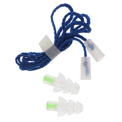 1Pair Silicone Earbud Musician Filter Earplugs Noise Reducti