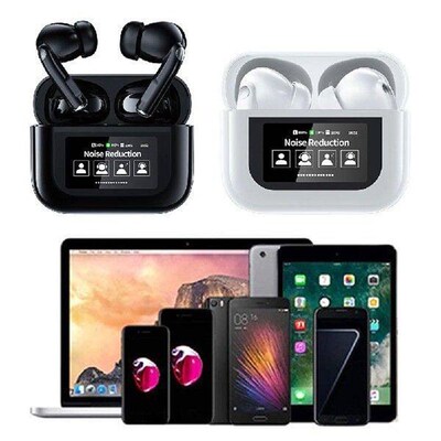 Wireless BT5.4 Real Time Translator Earbuds ANC Noise