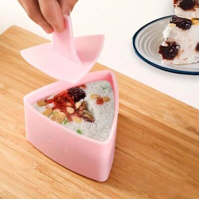 DIY Sushi Mold Onigiri Rice Ball Food Press Triangular Sushi