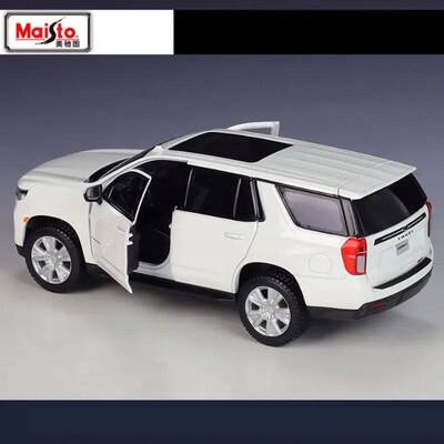 Maisto 1:24 2021 Chevrolet Tahoe Alloy Car Model Diecast Met