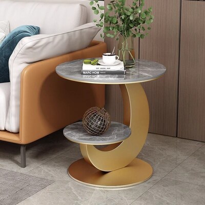 Sofa Side Tables Luxury Small Tables Doublelayer Corner Tabl
