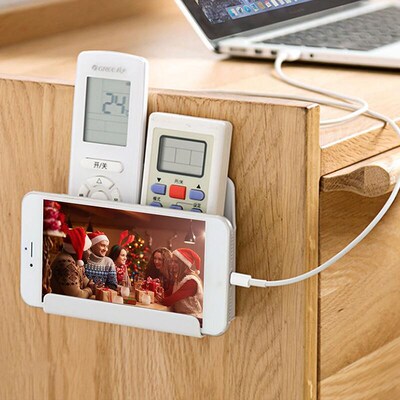 Wall Mounted Organizer Storage Box Remote Control Air Condit
